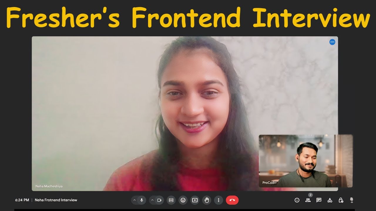 JavaScript Interview | ProCodrr Mock Interviews - YouTube
