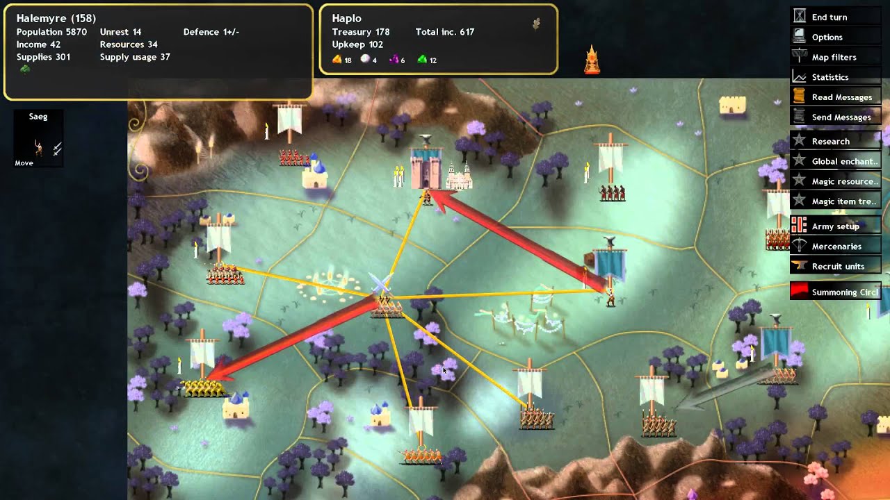 Dominions 4: Tutorial en castellano - Ulm: 4ª parte - Segundo castillo ...