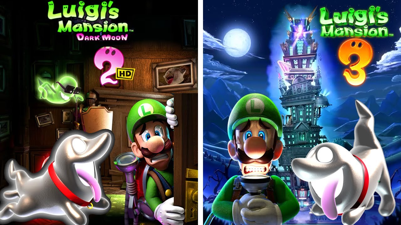 Luigi's Mansion Series - Evolution of Polterpup (2013-2019) - YouTube