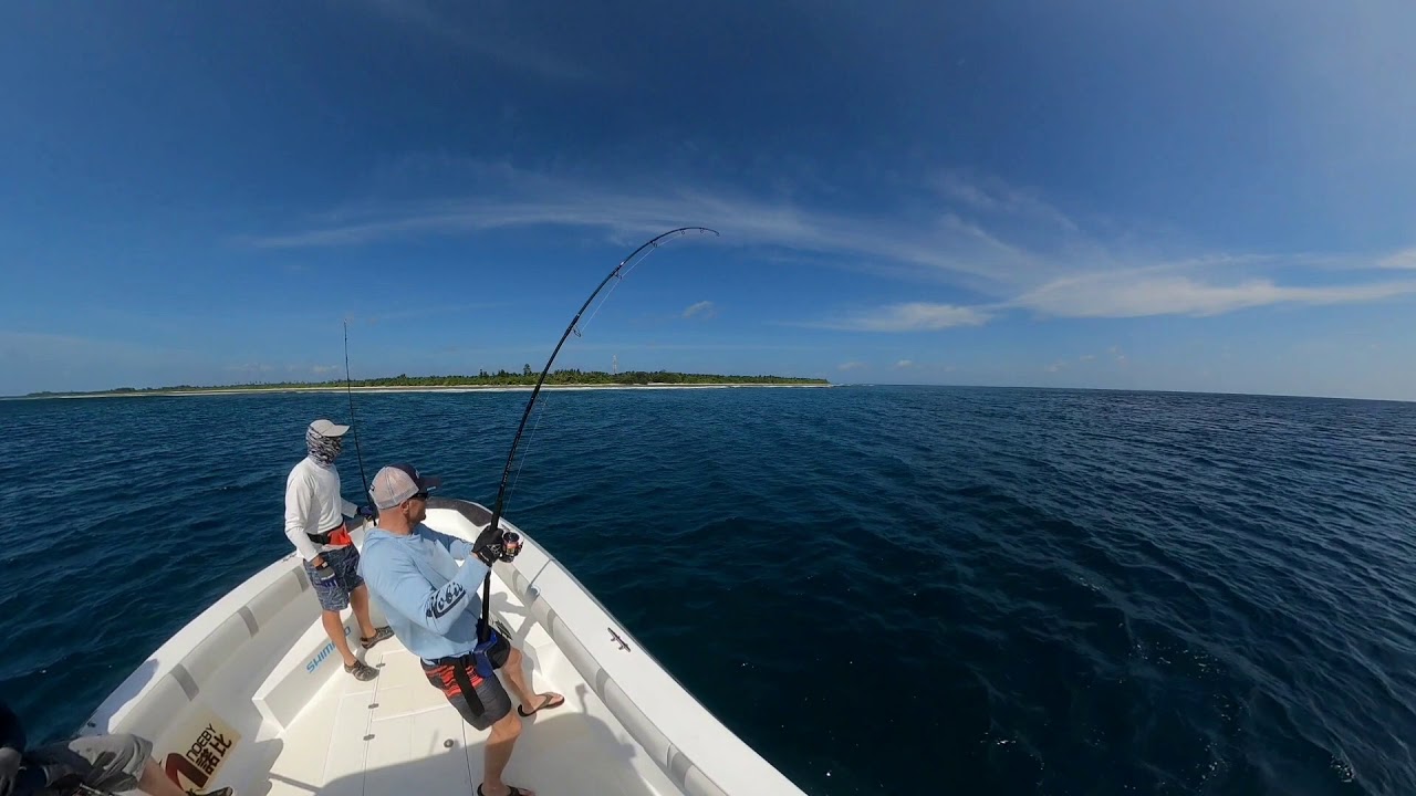 GT popping Maldives - YouTube