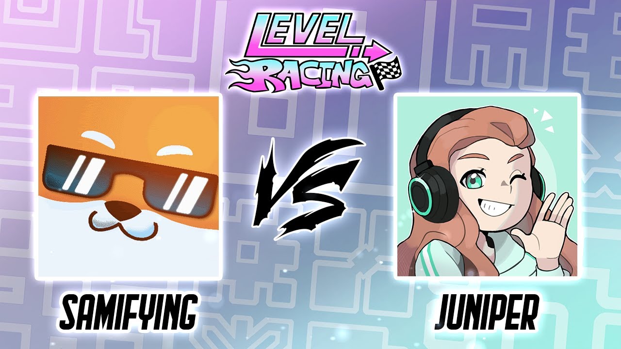 Level Racing: Samifying vs. Juniper (Highlights) | Geometry Dash - YouTube