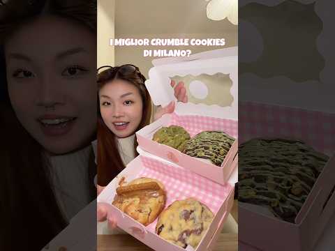 crumble cookies a milano #food #cookies #matcha