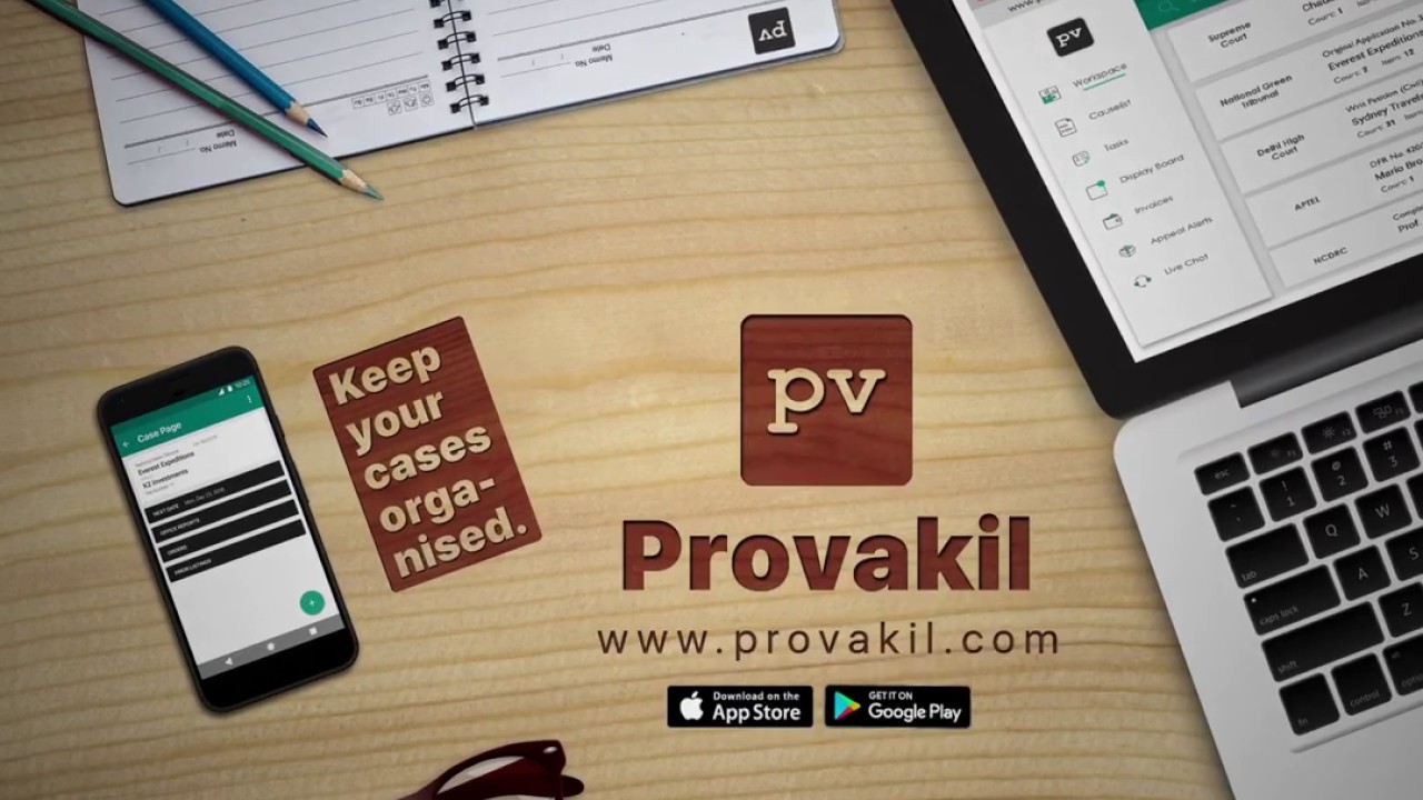Provakil - Alerts for Cases - YouTube