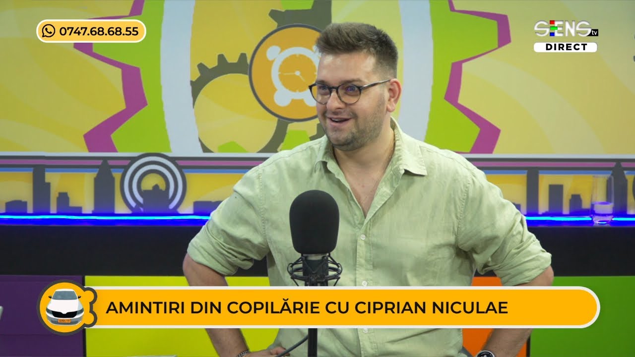 Viața de FAMILIE pentru un ACTOR - Ciprian Niculae | Matinal pe Roți ...
