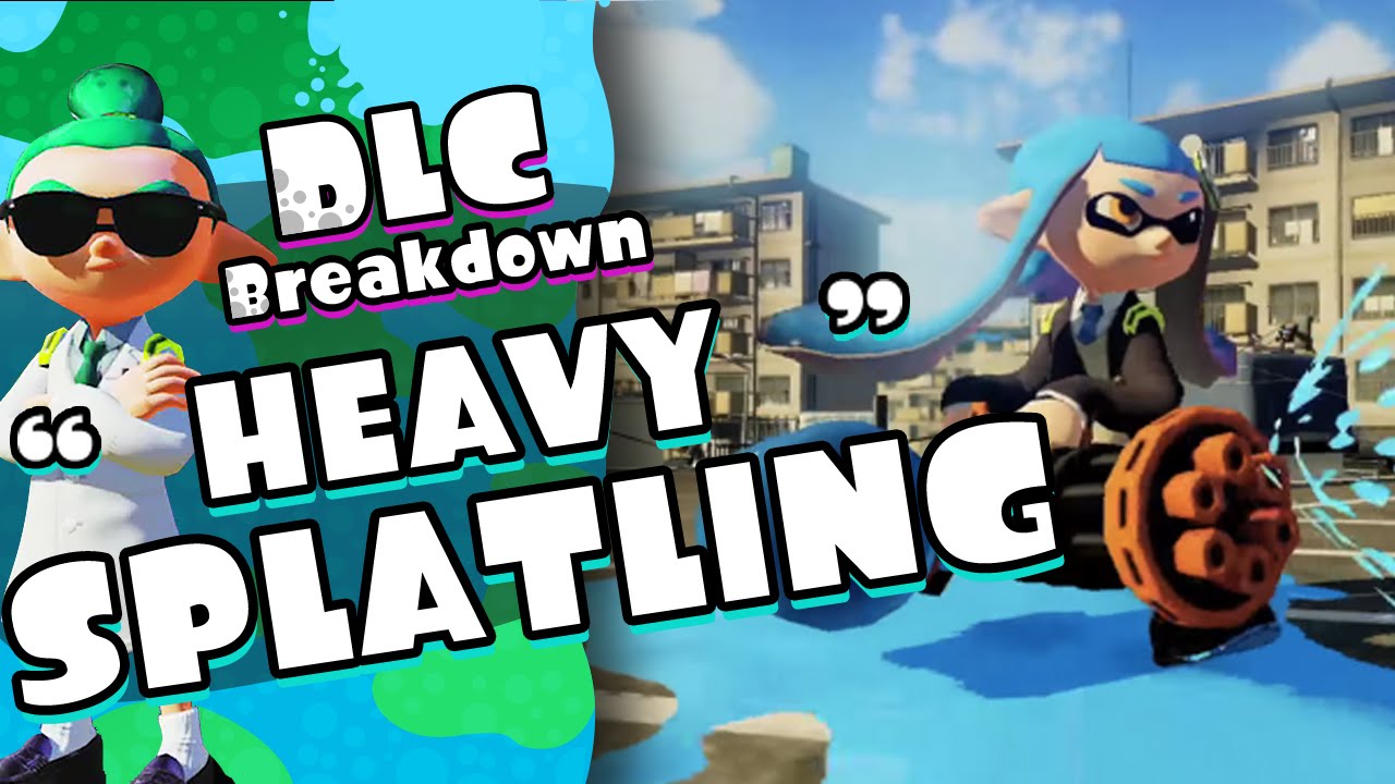 Heavy Splatling Weapon Breakdown Splatoon 2.0 August Update Nintendome ...