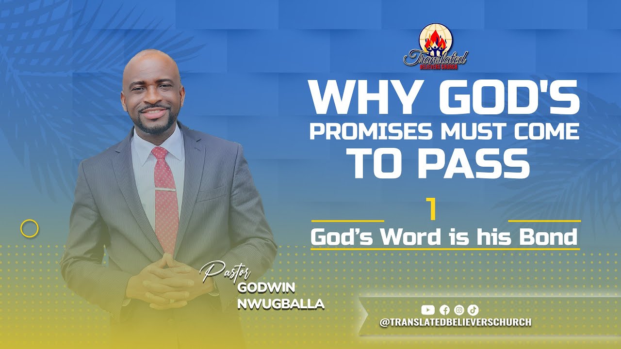 Why God’s promises must come to pass 1 - YouTube