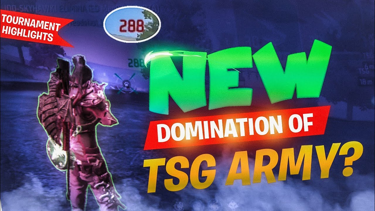 NEW TSG ARMY? | TOURNAMENT HIGHLIGHTS BY TSG AYUSH - YouTube