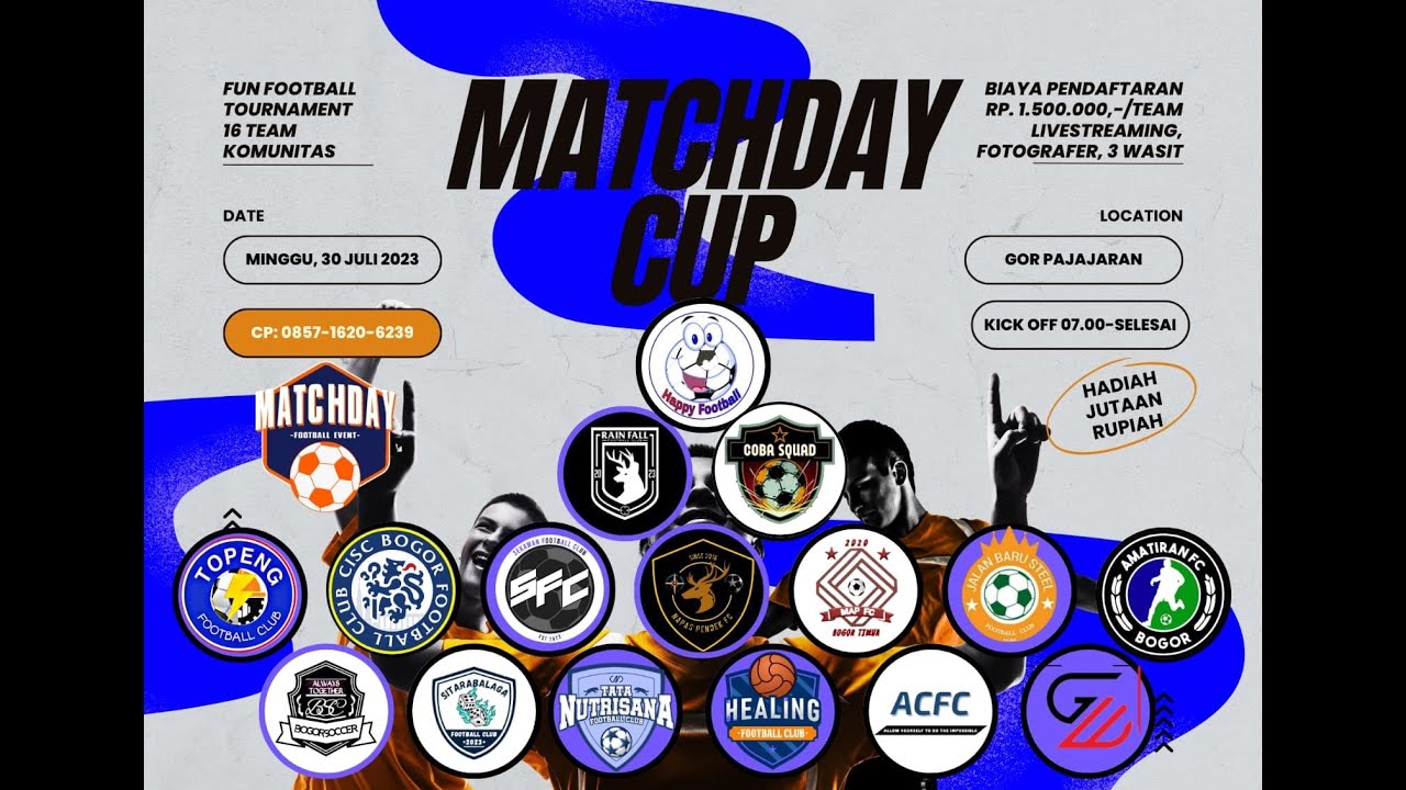 Matchday Cup at Stadion Padjajaran, Bogor - YouTube