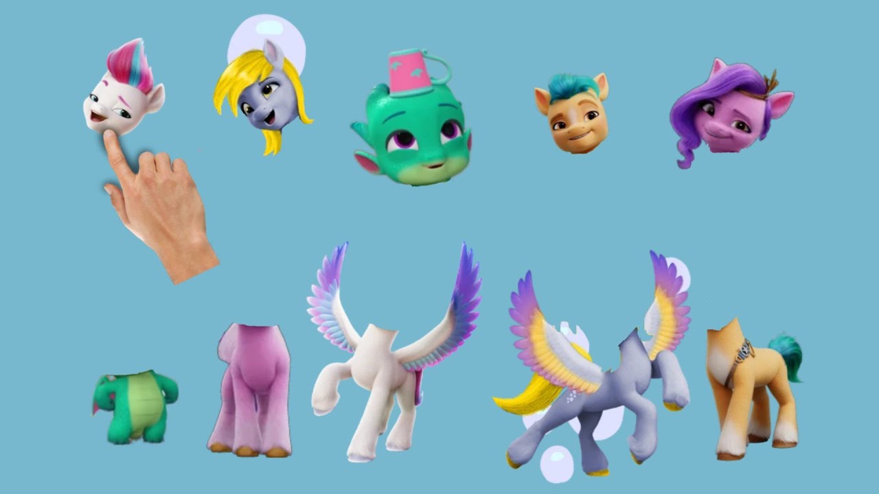 My little pony:mlp g5,looking for my little pony,match pictures,zipp ...