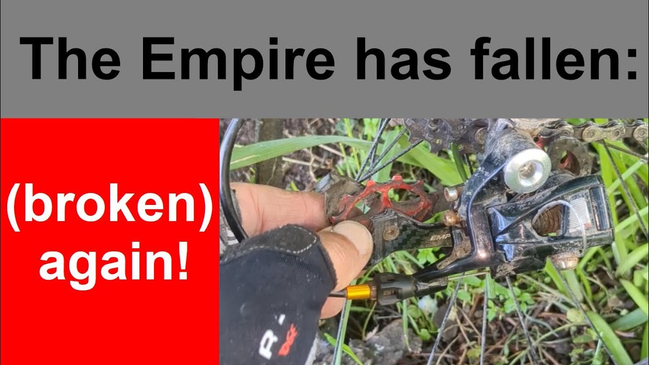 The Empire has fallen: again! #cycling #bicycling #hacks #failure # ...