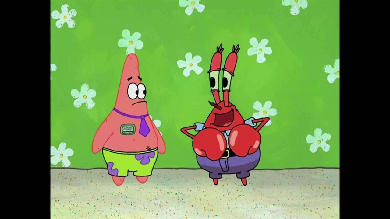 Mr .Krabs Laughing at Patrick for 10 Hours - YouTube