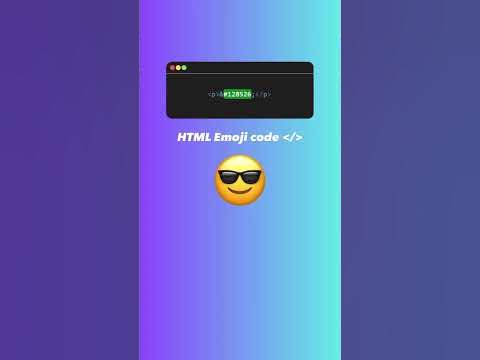 Html emoji code | #htmlemoji #csscard - YouTube