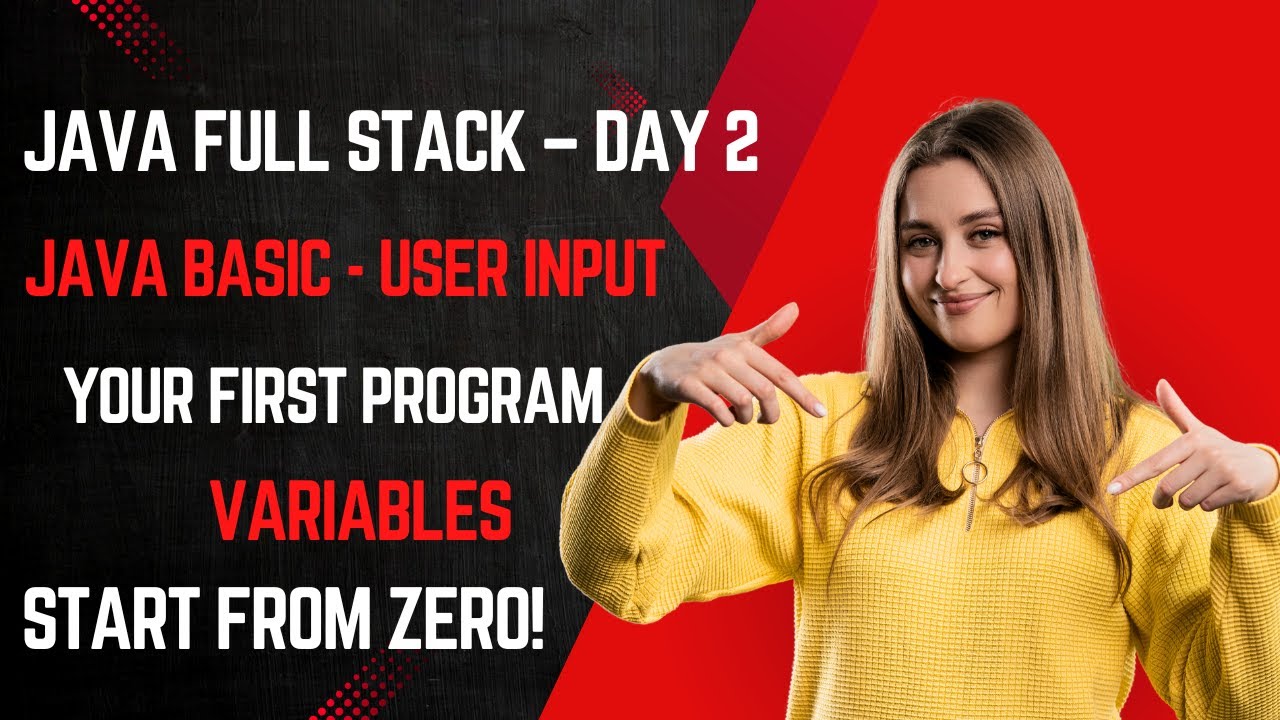 Java Tutorial for Beginners | Your First Java Program (Hello World ...