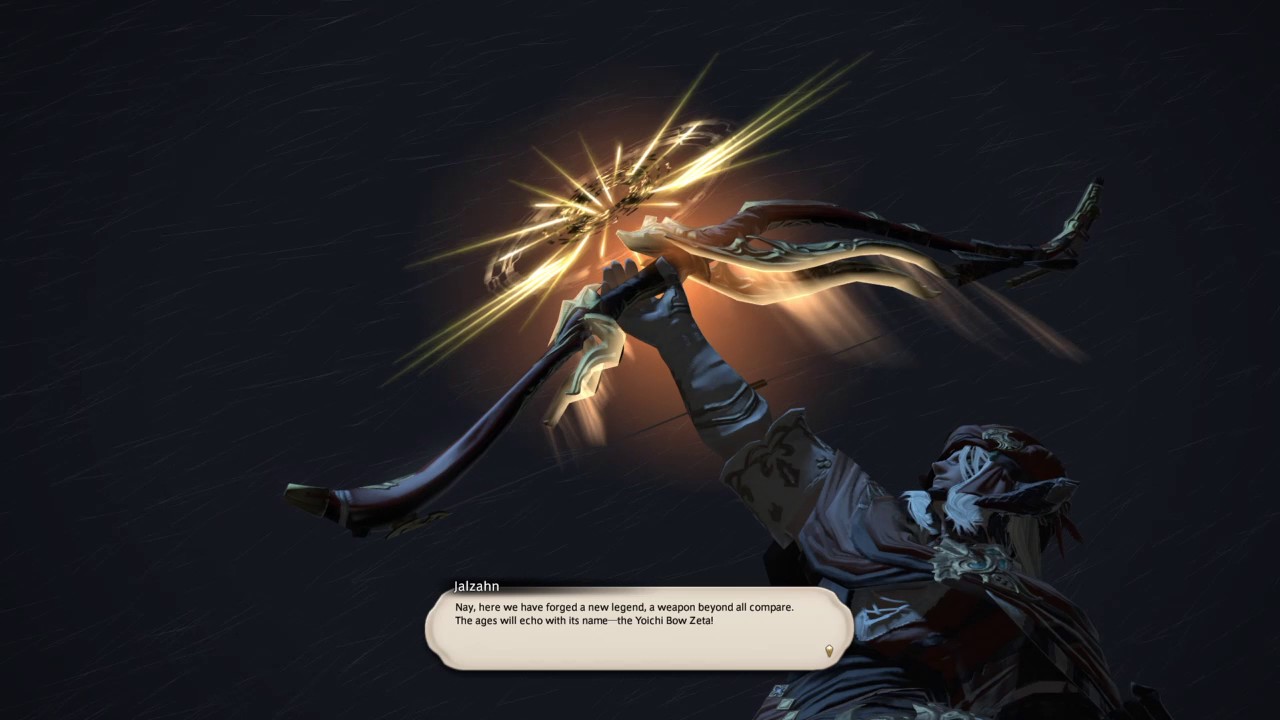 Obtaining Yoichi Bow Zeta in FFXIV - YouTube