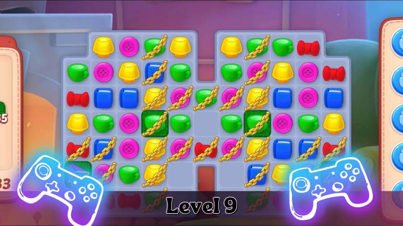 Playrix Mobile Game, Home Scapes, Mini game, Level 9, Walkthroughs ...