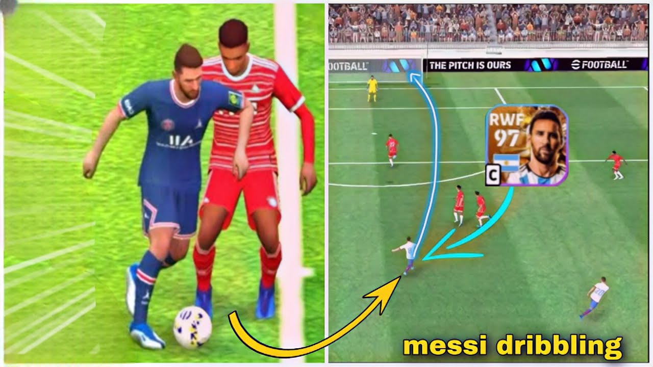 Incredible Messi Dribbling Tutorial in eFootball: Dominate the Field ...