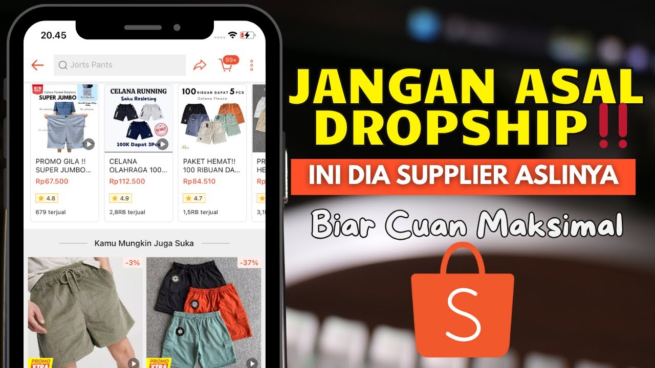 Cara Mencari Supplier di Shopee Untuk Dropship - YouTube