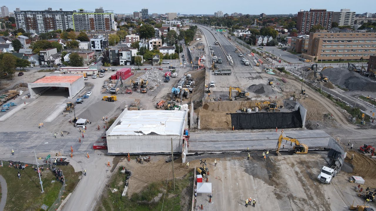 🔴 Rochester Street Rapid Bridge Replacement Part 3 Oct 1 - YouTube