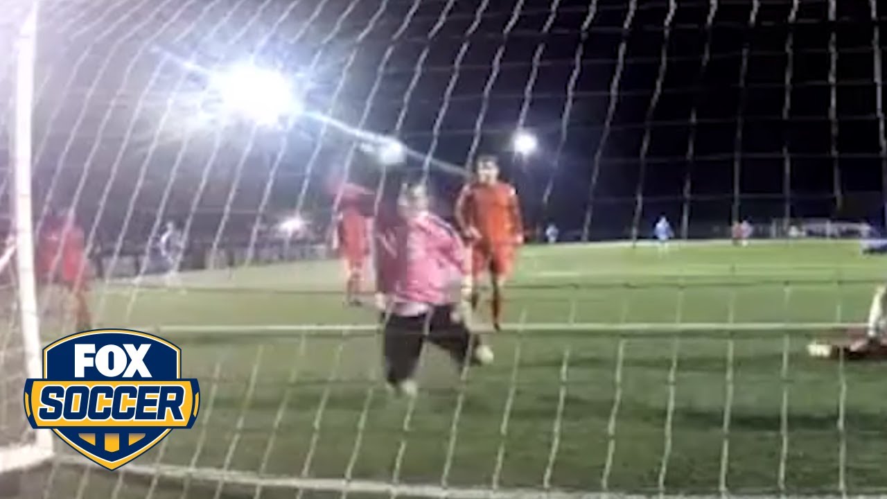 Goalkeeper Peter Jeffries makes an incredible save | @TheBuzzer | FOX ...