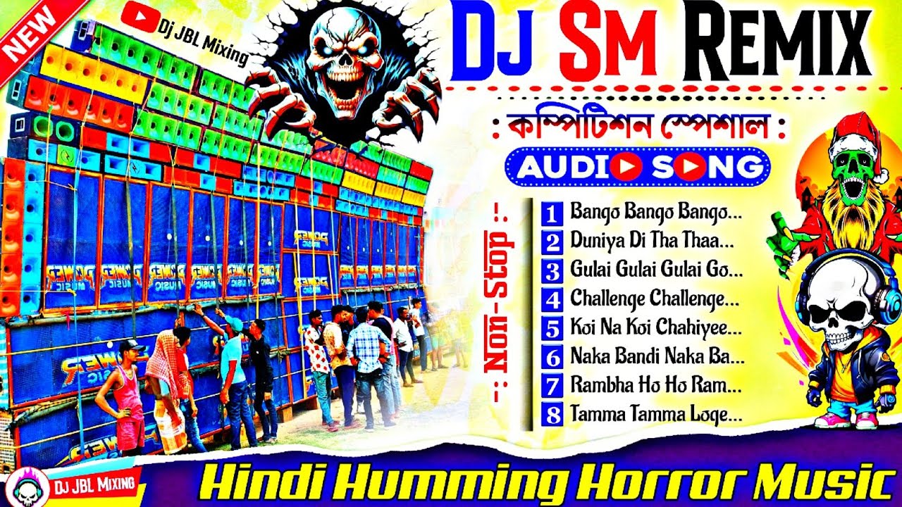 Dj Sm remix Special Hindi Humming Horror || 2024 Special Nonstop Humming Horror Remix || Dj Sm ...