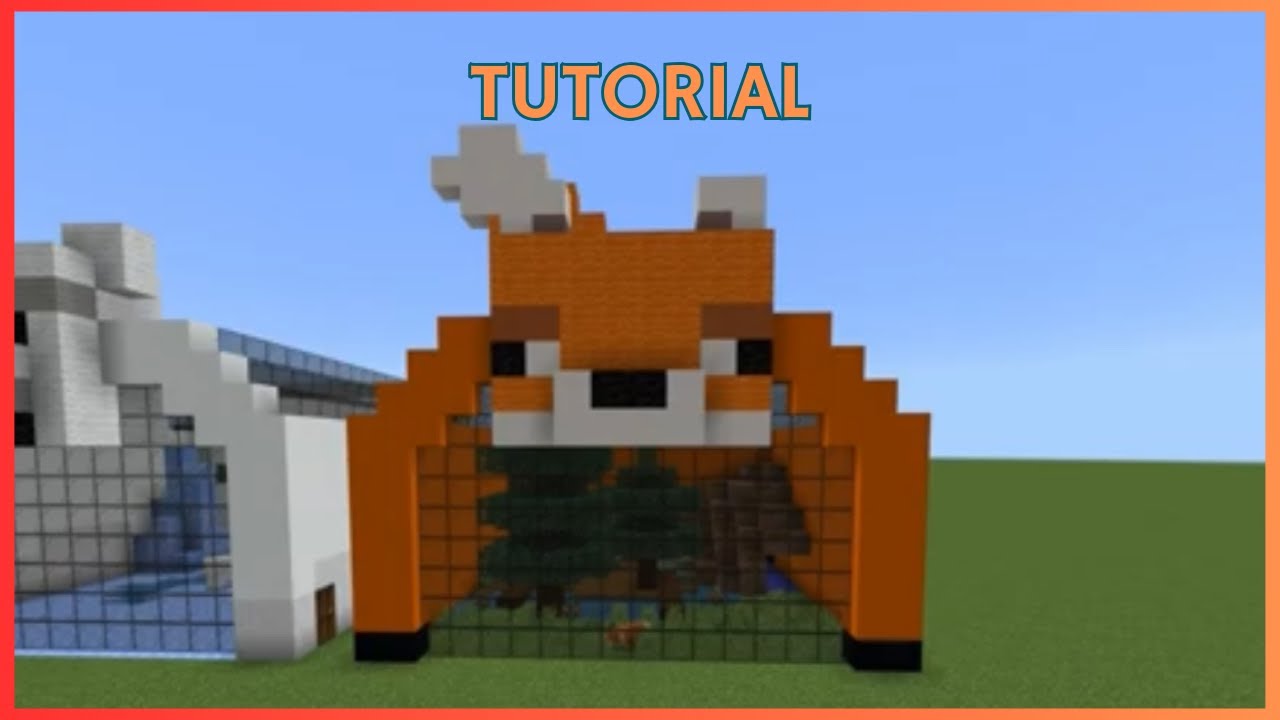 Minecraft Tutorial: How To Make Fox "Zoo" Enclosure! - YouTube