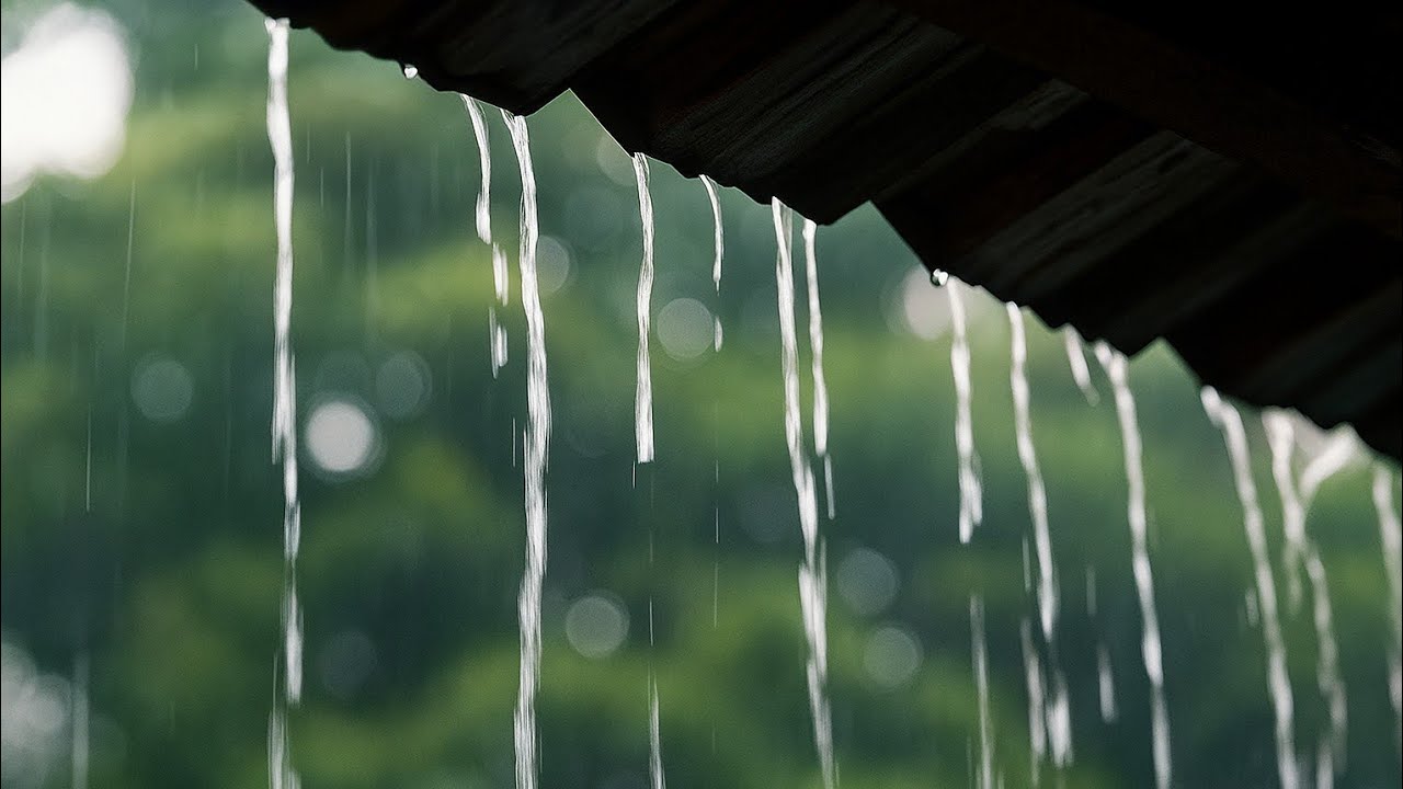 Rain Falling on Roof – Peaceful Ambience for Sleep, Relaxation & Focus ...