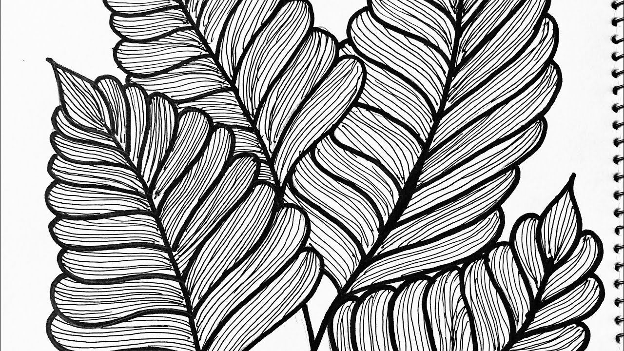 The Most Mesmerizing Leaf Art with Marker Pens – Don’t Miss Out!” - YouTube