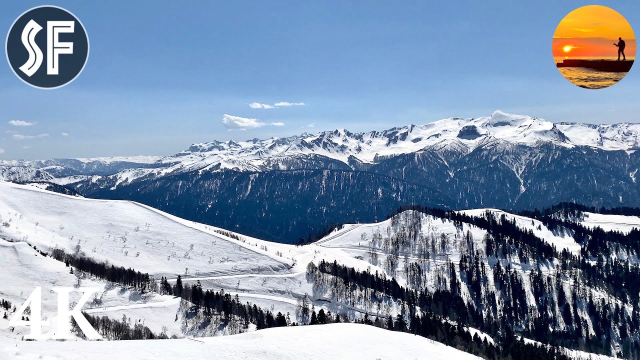 Relax and Enjoy ~ Blue Ski Slope ~ 8 Minutes of Rock "Light Expanse ...