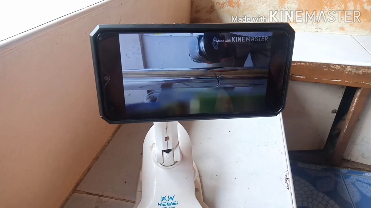 Homemade universal phone holder from clipfan - YouTube