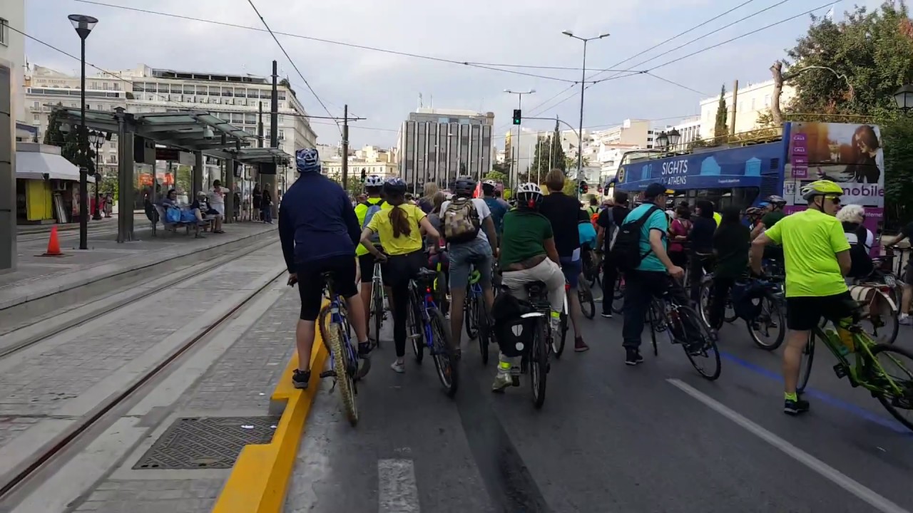 11η Πανελλαδική ποδηλατοπορεία - YouTube