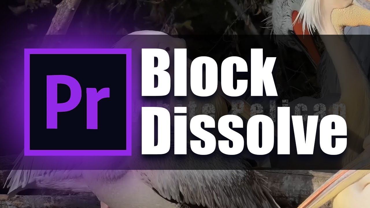 Block Dissolve in Premiere Pro CC | Adobe Premiere Pro CC - YouTube