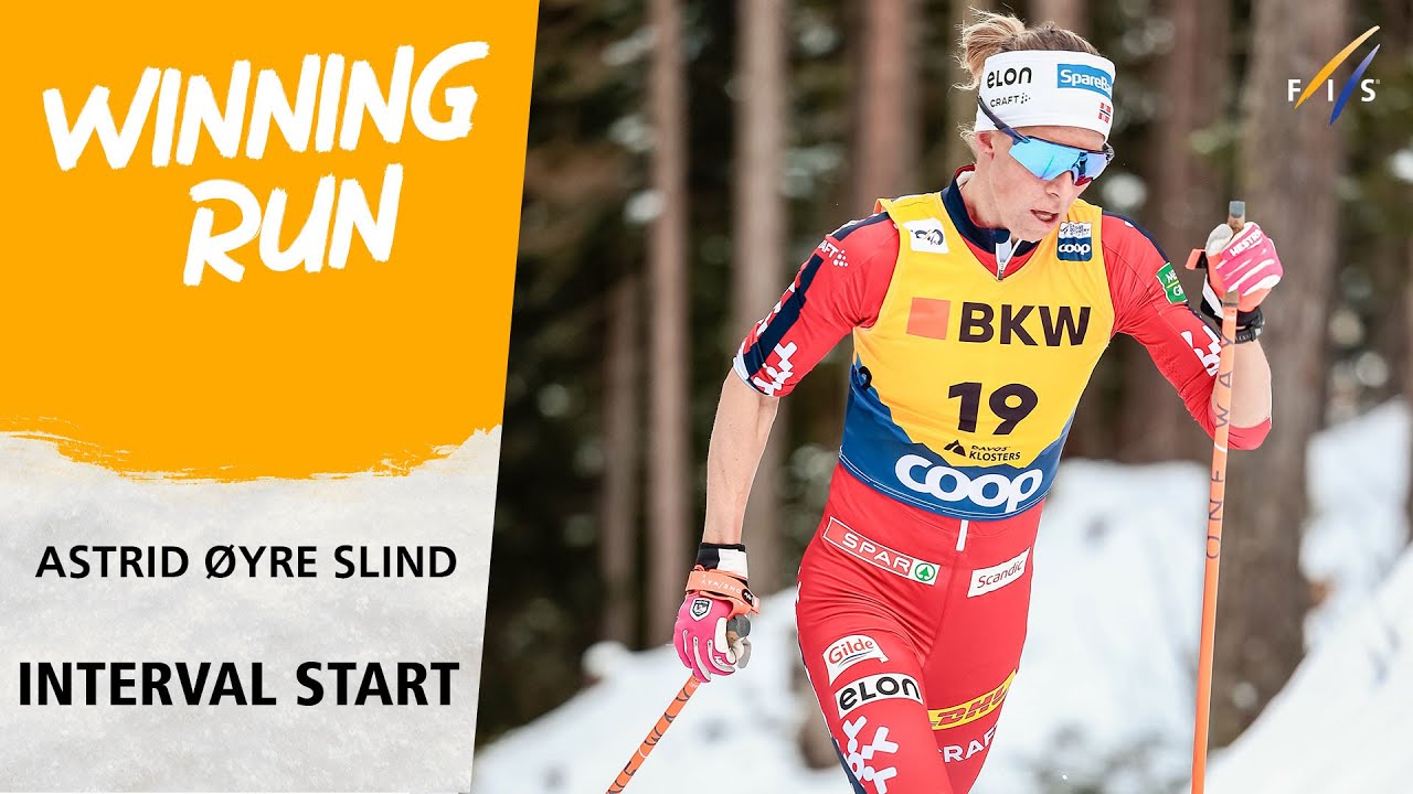 Slind makes her move with 20k Interval win | FIS Cross Country - YouTube