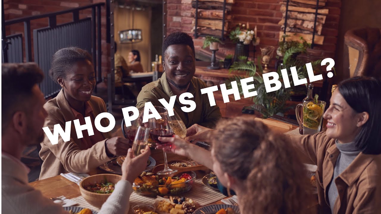 How Do You Handle The Bill When Going Out To Eat with Friends - YouTube
