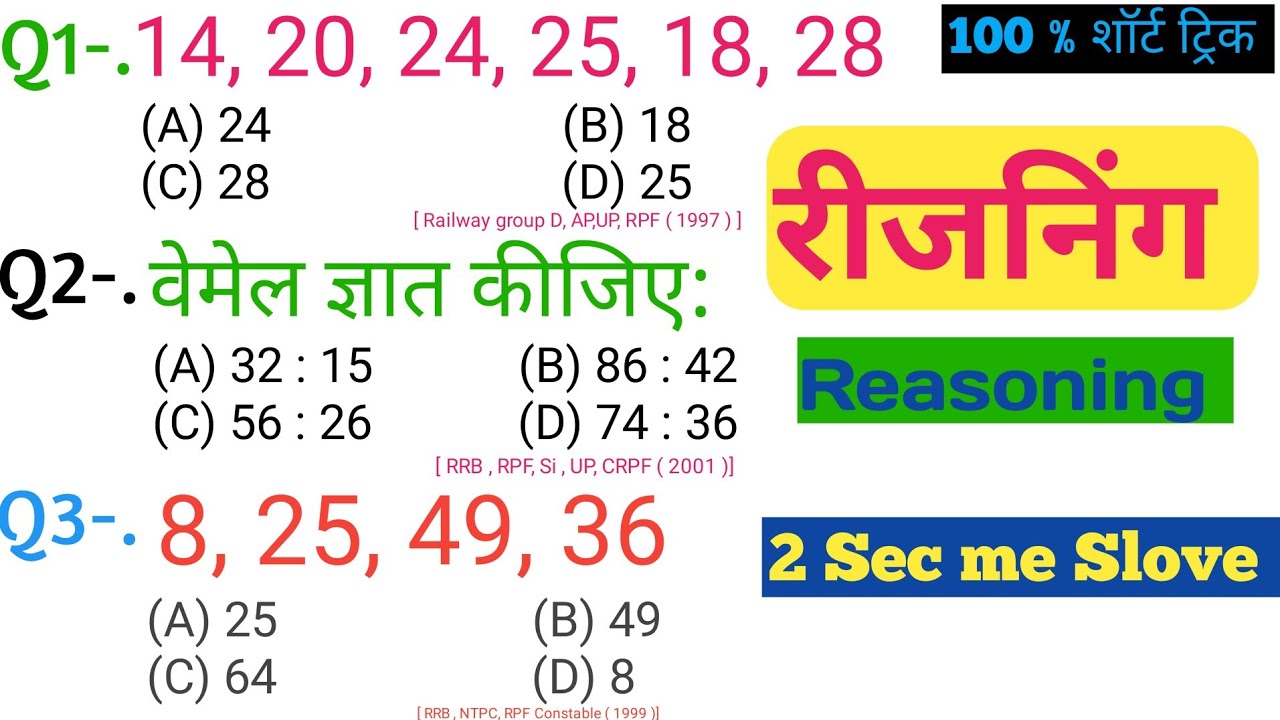 Classification Reasoning Tricks ( वर्गीकरण ) || SSC , Railway, NTPC,RPF ...