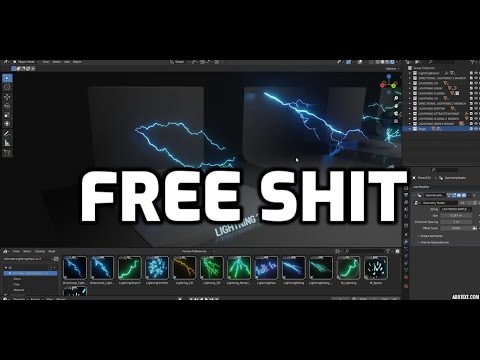 BLENDER ADDON REVIEW-Ultimate Lightning Pack v1.2 - YouTube