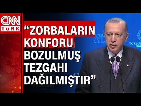 Cumhurbaşkanı Erdoğan'dan Necip Fazıl Ödülleri programında önemli açıklamalar....