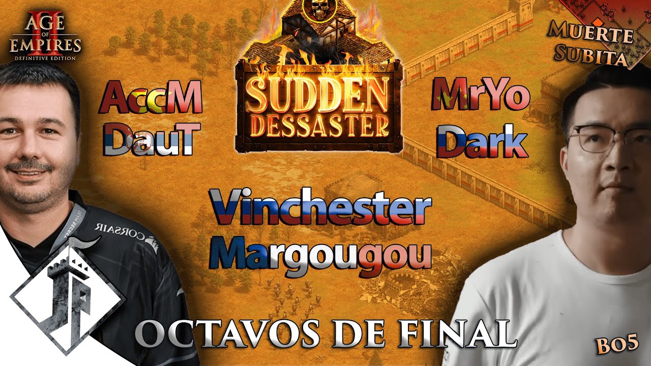 Sudden Dessaster - DauT vs AccM | MrYo vs Dark | Vinch vs Margou [8vos ...