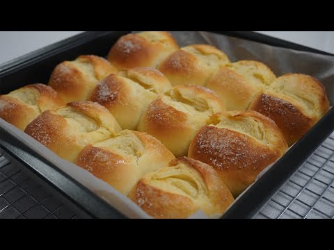 Sugar Butter Buns Recipe | A Must Try Bread Recipe - YouTube
