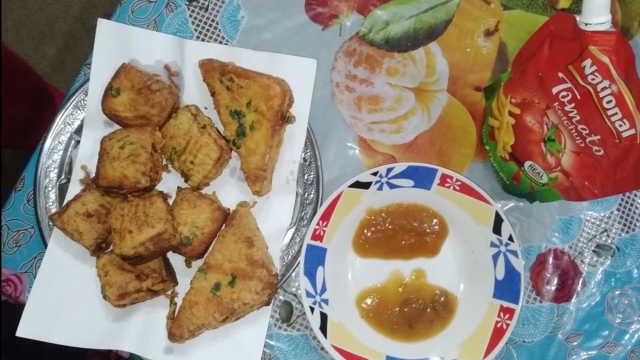 Easy Bread Samosa & Bread Pakora Recipe |. - YouTube