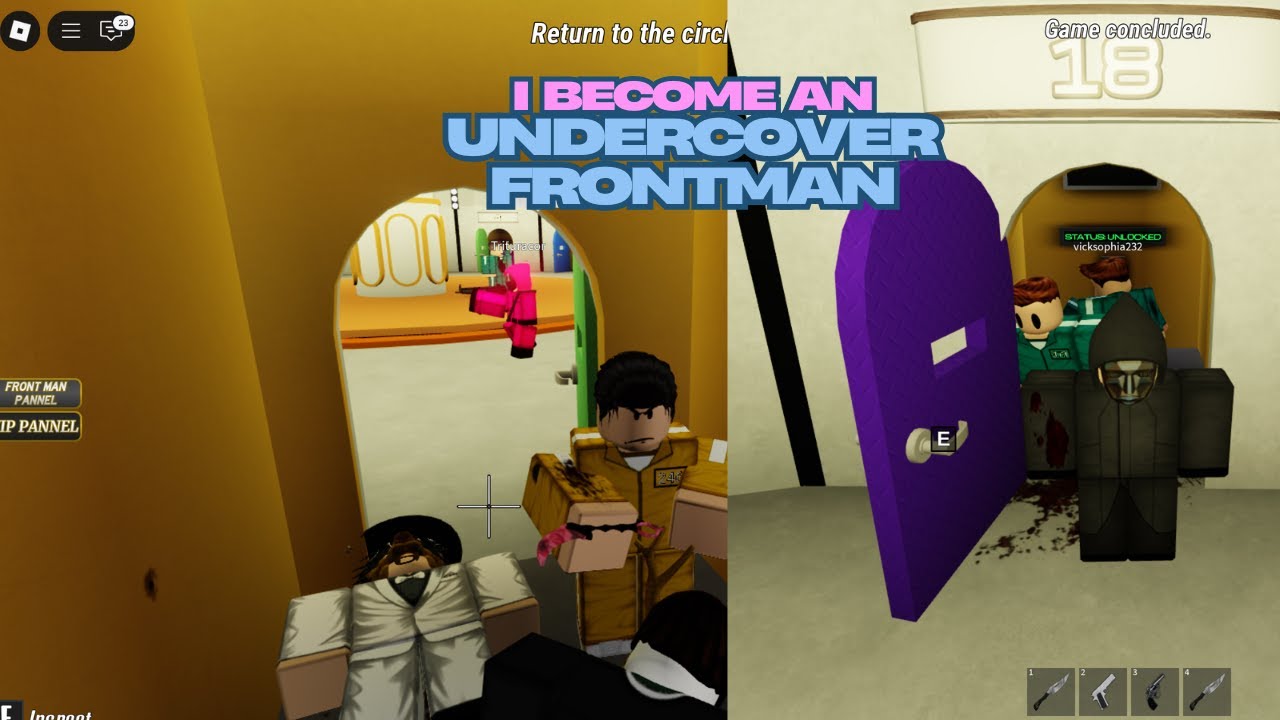 I Went Undercover as the Frontman in Octopus Game – The Ultimate ...