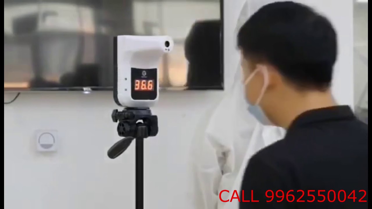 Fore head Temperature scanning Standalone # covid19 # chennai - YouTube