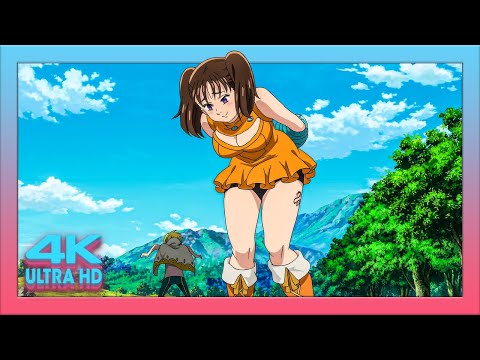 The Seven Deadly Sins But Only When Diane is On Screen And Looks Gigantic (4K Remaster) 七つの大罪