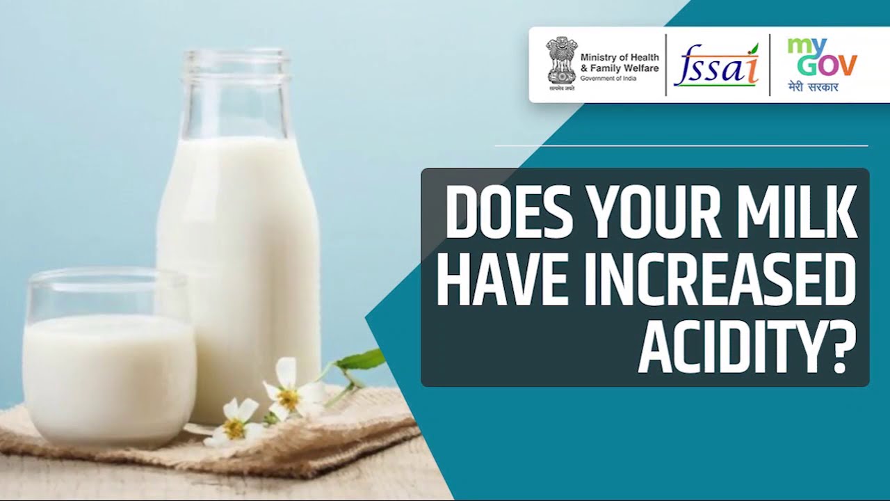 Does your milk have increased acidity? - YouTube