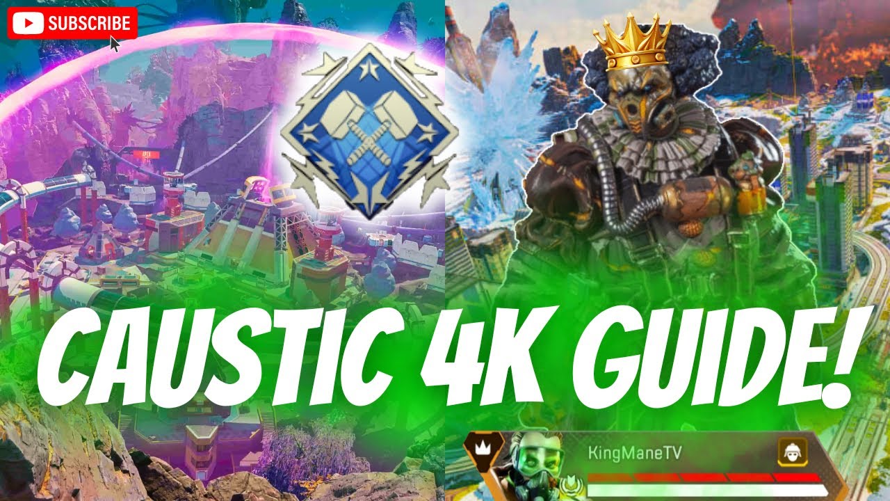 HOW I DROPPED MY FIRST 4K WITH CAUSTIC! Apex Legends Season 21 - YouTube
