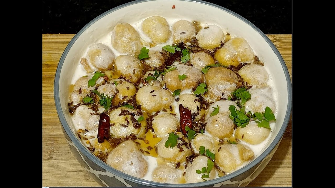 Dahi Phulki Recipe - Soft and perfect Dahi Phulki - Dahi Phulki Recipe ...