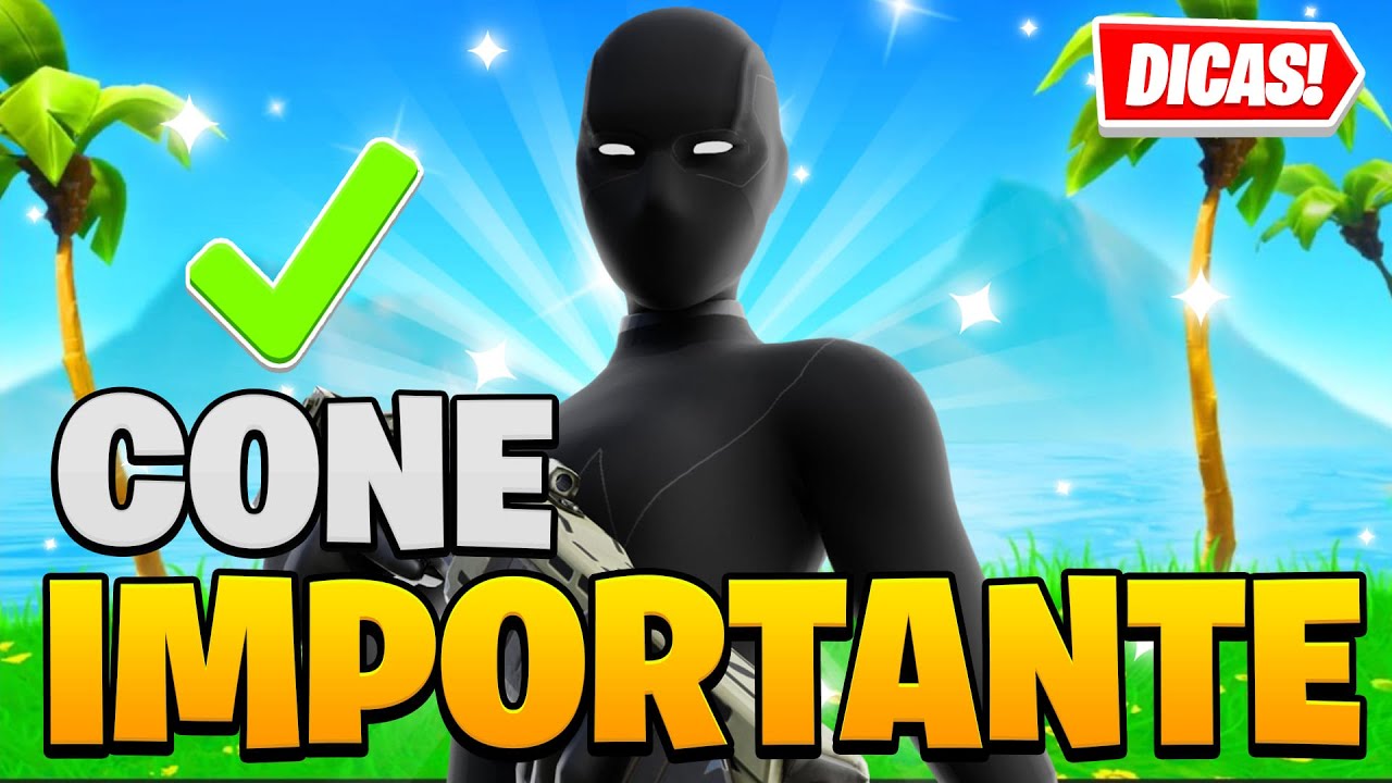 DICAS DE COMO USAR O CONE PARA VENCER PARTIDAS NO FORTNITE! COMO ...