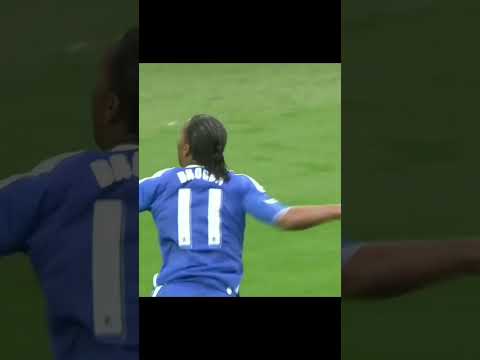Drogba iconic gol sevinci☠ #footballshorts #Drogba #chelsea