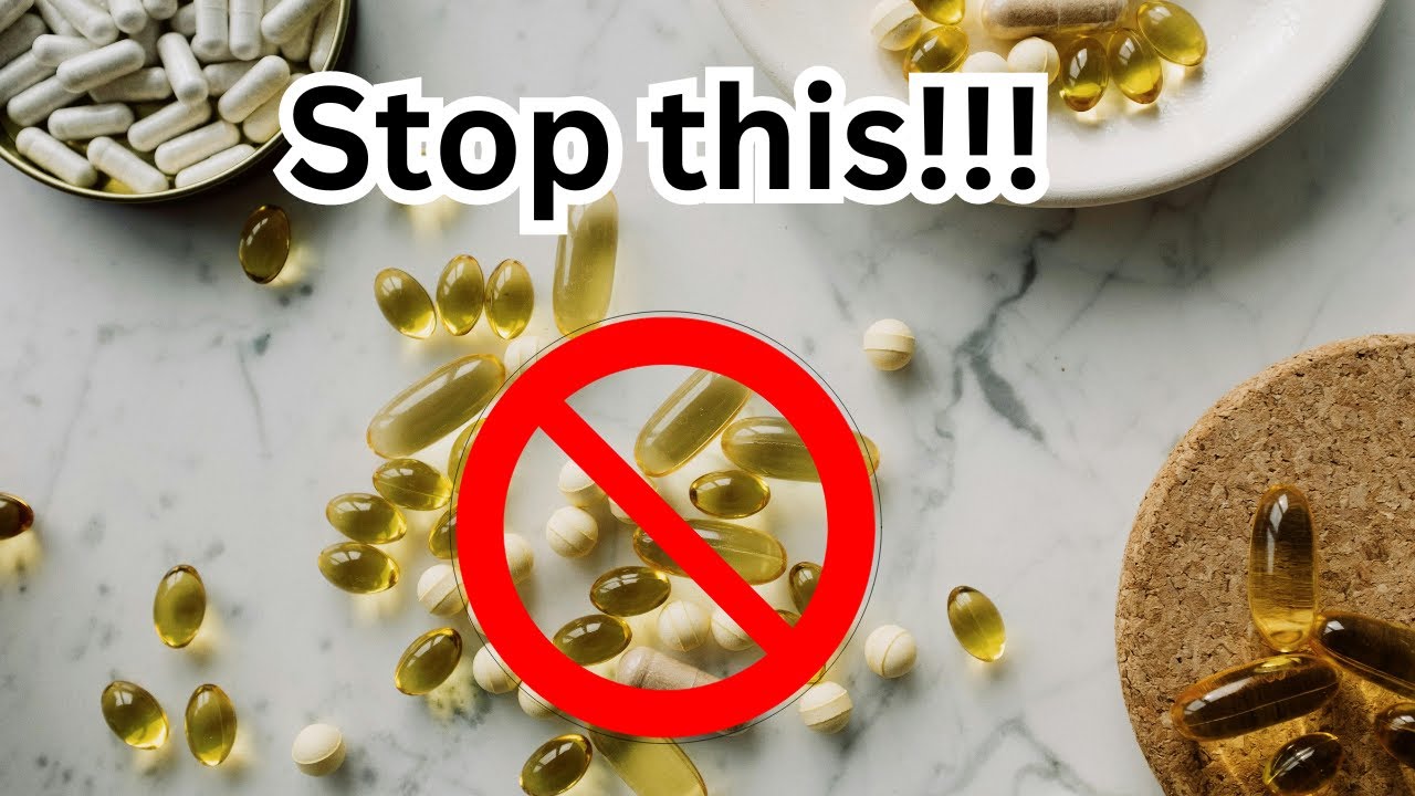 Don't take Vitamin pills!! Here is why - YouTube