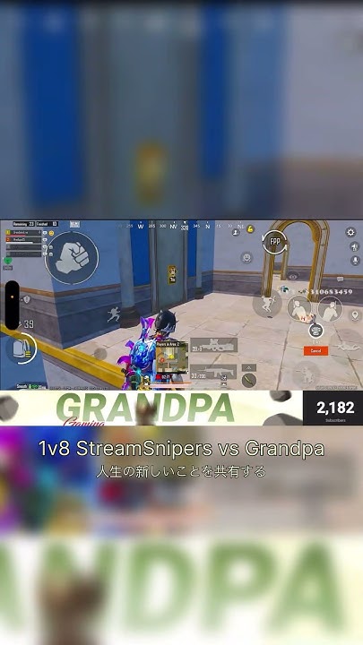 1V8 Stream Snipers VS Me #bgmi #pubgmobile #bgmigameplay #bgmishorts #bgmikannadalive #newupdate ...