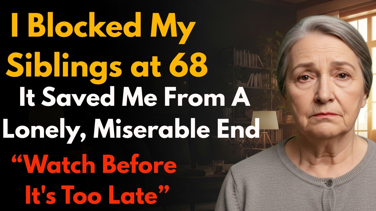 I Blocked My Siblings at 68 - Treating Them Like Strangers Saved Me (No ...